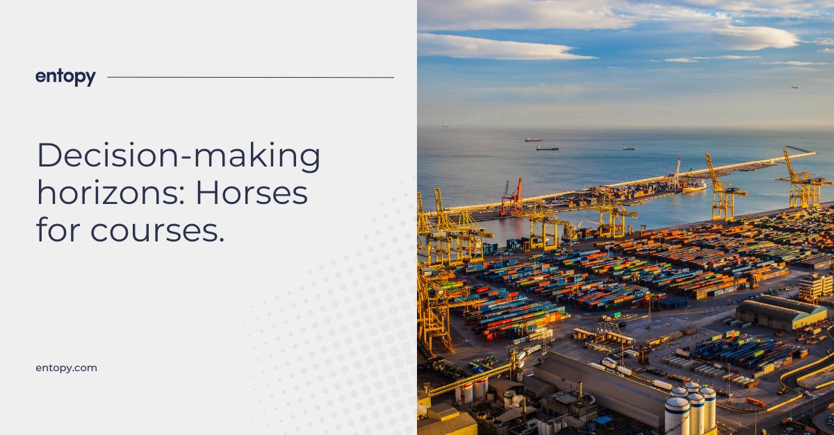 Decision-making horizons: Horses for courses.